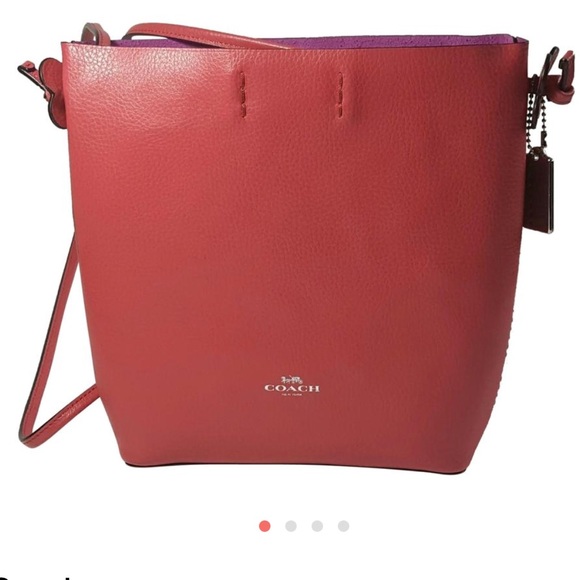 Coach | Bags | Coach Strawberry Bright Red Satchel | Poshmark